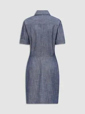 Permanent Collection Ondine Shirtdress Denim