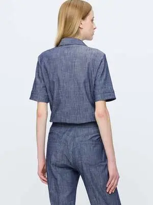 Permanent Collection Vesper Denim Shirt
