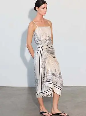 Callas Milano Draped Day Dresses