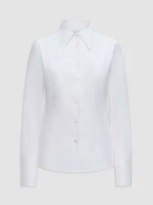 CALLAS MILANO Permanent Collection Ripley Fitted Shirt - White
