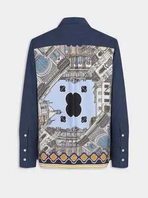 CALLAS MILANO Permanent Collection Sirene Milano Shirt - Navy/navy