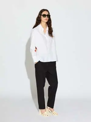 CALLAS MILANO Permanent Collection Sirene Como Lake Shirt - White