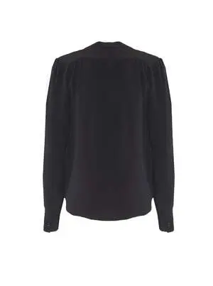 Permanent Collection Olympia Silk Crewneck Top