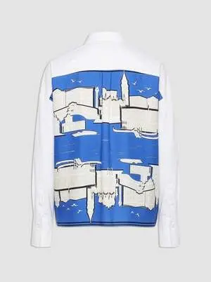 CALLAS MILANO Ss26 Sirene Scarf Back Shirt