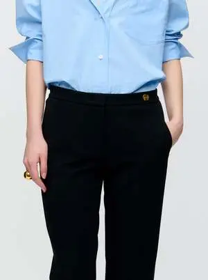 CALLAS MILANO Permanent Collection Charlotte Stretch Crepe Pant