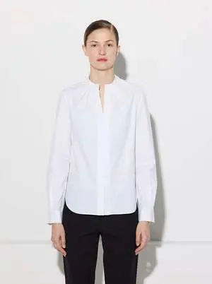 CALLAS MILANO Olympia Poplin Blouse - White