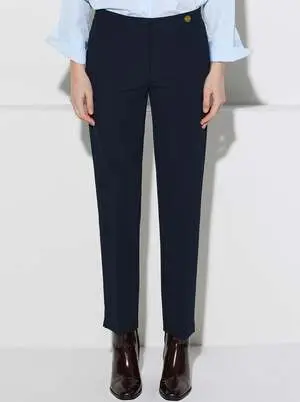 CALLAS MILANO Permanent Collection Charlotte Stretch Crepe Ankle Pants