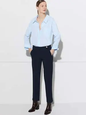 CALLAS MILANO Permanent Collection Charlotte Stretch Crepe Ankle Pants