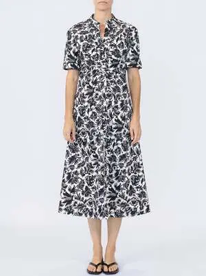 CALLAS MILANO Ss26 Noor Short Sleeve Shirtdress