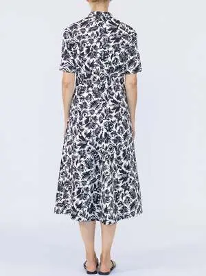 CALLAS MILANO Ss26 Noor Short Sleeve Shirtdress