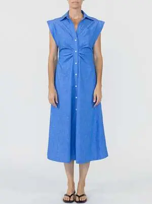 CALLAS MILANO Miami Sleeveless Shirtdress