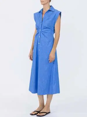 CALLAS MILANO Miami Sleeveless Shirtdress