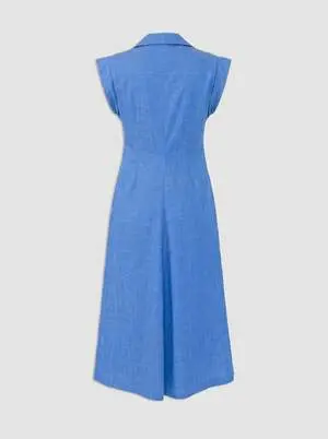 CALLAS MILANO Miami Sleeveless Shirtdress