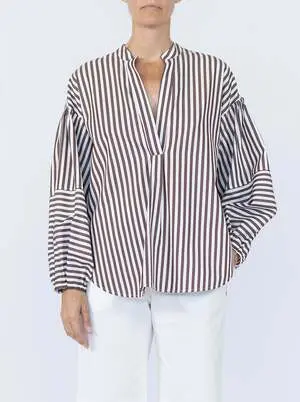 CALLAS MILANO Keaton Shirt With Lantern Sleeves