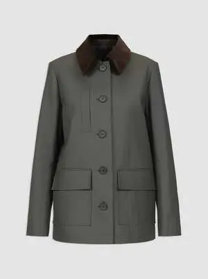 FW26 Ps26 Hudson Field Jacket With Velvet Collar