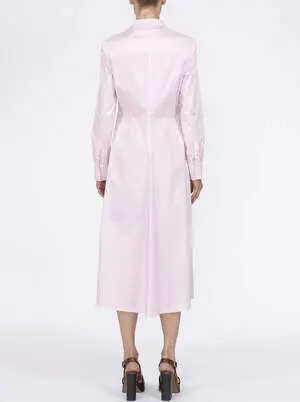 CALLAS MILANO Genny Long Sleeve Shirtdress
