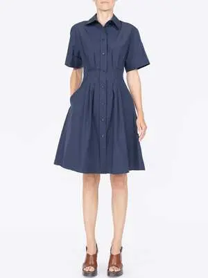CALLAS MILANO Bergamo Fit And Flare Shirtdress