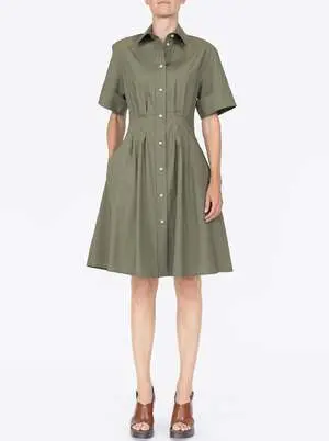 CALLAS MILANO Bergamo Fit And Flare Shirtdress