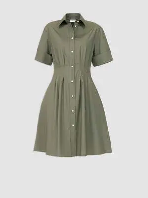 CALLAS MILANO Bergamo Fit And Flare Shirtdress