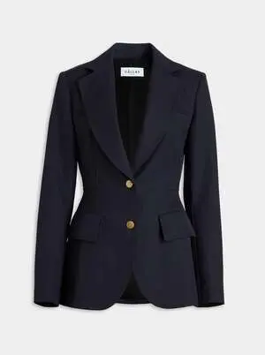 CALLAS MILANO Permanent Collection Neptune Two-button Blazer - Navy