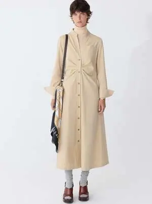 CALLAS MILANO Genny Longsleeve Shirt Dress