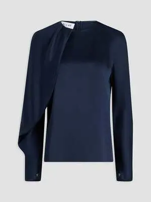 Permanent Collection Bliss Drape Sleeve Blouse