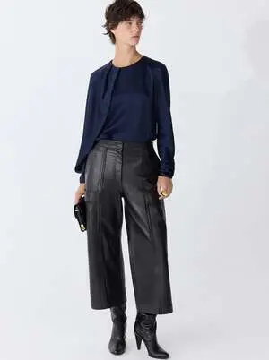 Permanent Collection Bliss Drape Sleeve Blouse
