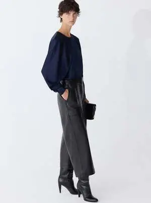 Permanent Collection Bliss Drape Sleeve Blouse