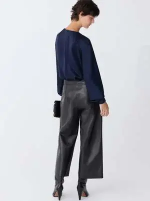 Permanent Collection Bliss Drape Sleeve Blouse