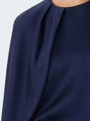 Permanent Collection Bliss Drape Sleeve Blouse