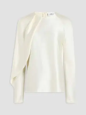 Permanent Collection Bliss Drape Sleeve Blouse