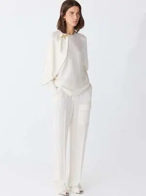 Permanent Collection Bliss Drape Sleeve Blouse