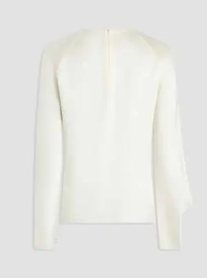 Permanent Collection Bliss Drape Sleeve Blouse