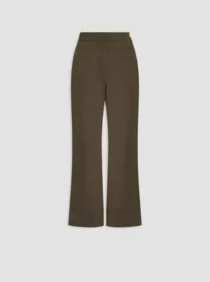 CALLAS MILANO Fw25 Brody Crop/cuff Pant - Forest
