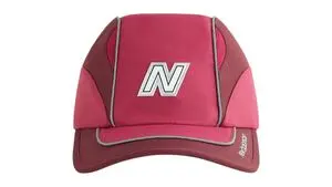 Kith X New Balance Mixed Tech Griffey Runner Cap - Biking Red