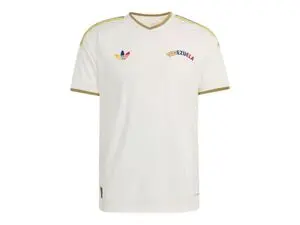 Adidas Venezuela 26 Away Authentic Jersey - Cloud White