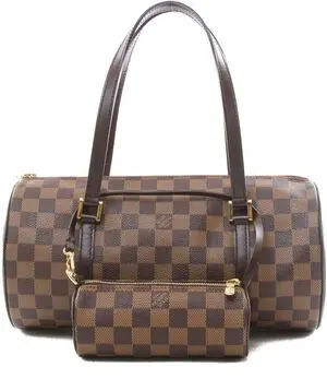 LOUIS VUITTON Papillon Damier Ebene 30 Brown - Multicolor