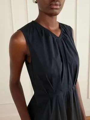 Proenza Schouler White Label Kailey Cotton-blend Poplin Midi Dress