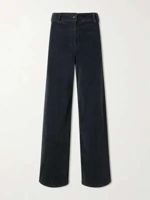 NILI LOTAN Megan Cotton Blend Pants