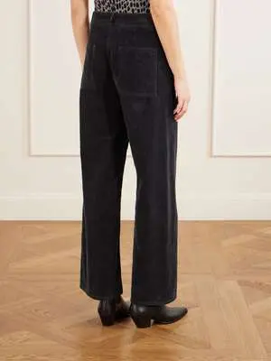 NILI LOTAN Megan Cotton Blend Pants