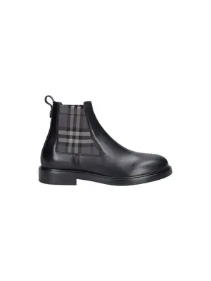 Burberry Ankle Boots "pembroke - Black