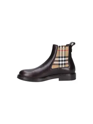 Burberry Ankle Boots "pembroke - Brown