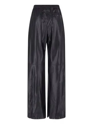 MAISON MARGIELA Wide Faux Leather Pants