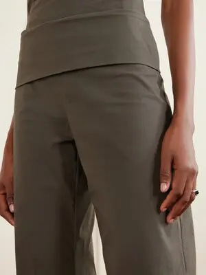 ST. AGNI Studio Twill Skinny-leg Pants