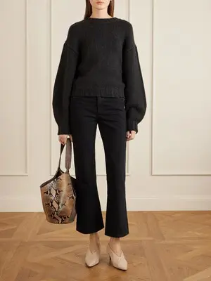 Khaite Gemma Cashmere-knit Sweater - Gray