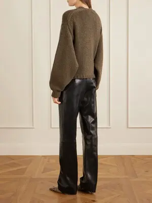 Khaite Axel Cashmere Cardigan - Green