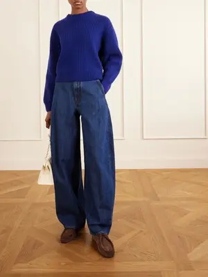 JIL SANDER Low-rise Wide-leg Jeans