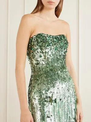 Jenny Packham Kimi Sequined Tulle Gown