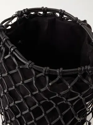 Savette Macrame Pouch - Black