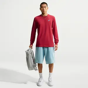 Nike Sportswear Club Long-sleeve T-shirt - Red